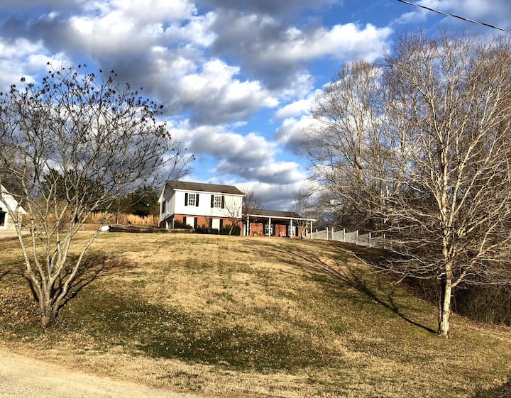 Hillside Retreat: 3br-2ba+bonus & Views - Middletn - Tennessee