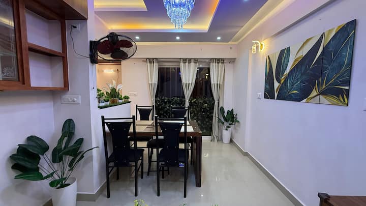 Stylish 1bhk High Floor Modern & City + Sea Views - Thiruvananthapuram