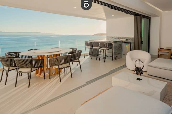 Panarea 4c | Beachfront 3br + Outdoor Kitchen - Bucerías