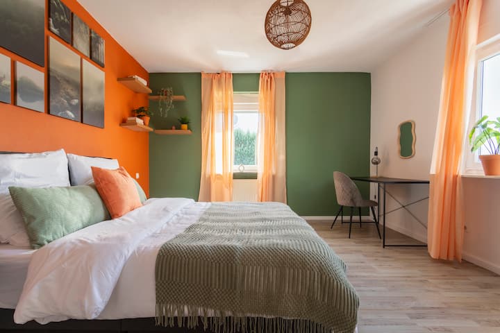 Das Orange Haus In Der Nähe Von Frankfurt - Seligenstadt