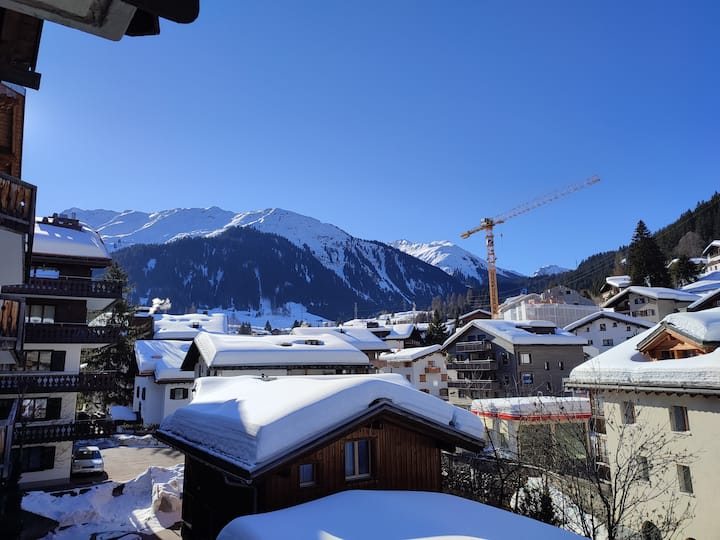 Central Flat In Klosters Platz - Klosters-Serneus