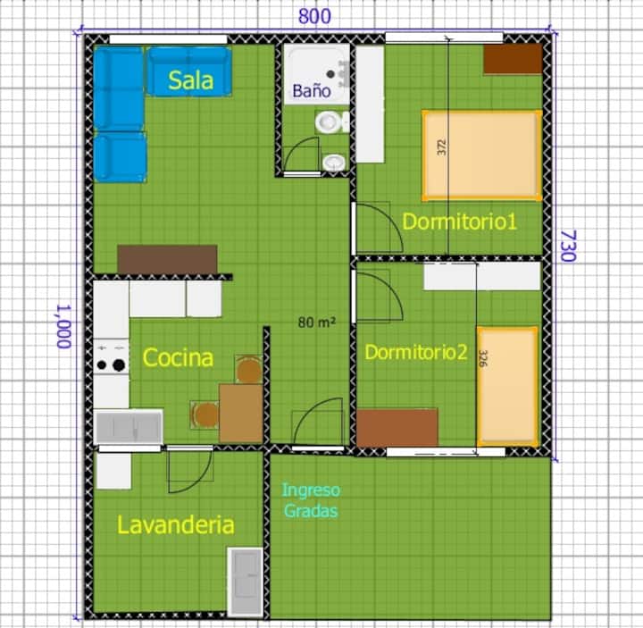 Acogedor Departamento Amoblado Céntrico En Juliaca - Juliaca