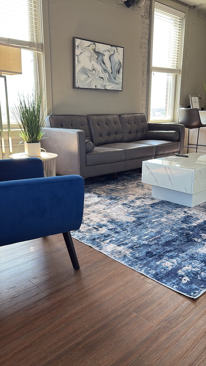 Modern Historic Loft Overlooking Downtown - Memphis, TN