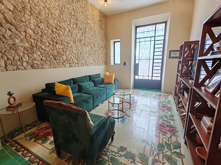 Casa Acogedora Y Espaciosa En El Centro Histórico. - Mérida
