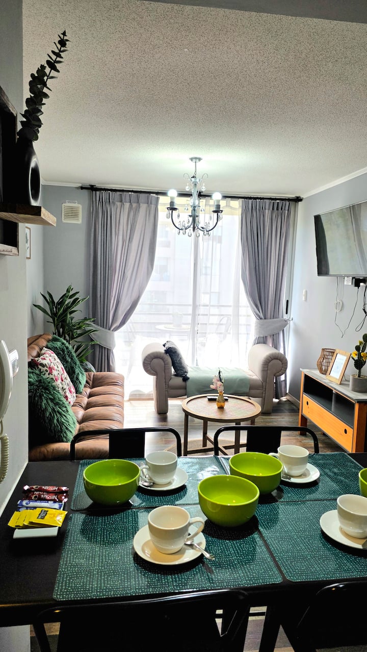Acogedor Departamento Para 5 Personas En Ovalle - Ovalle