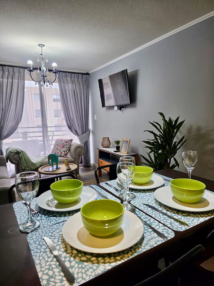 Acogedor Estudio Hasta Para 4 Personas En Ovalle - Ovalle