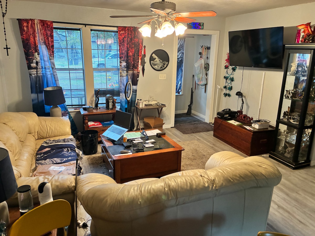 Propre et bien rangé, un endroit pittoresque pour se détendre ...