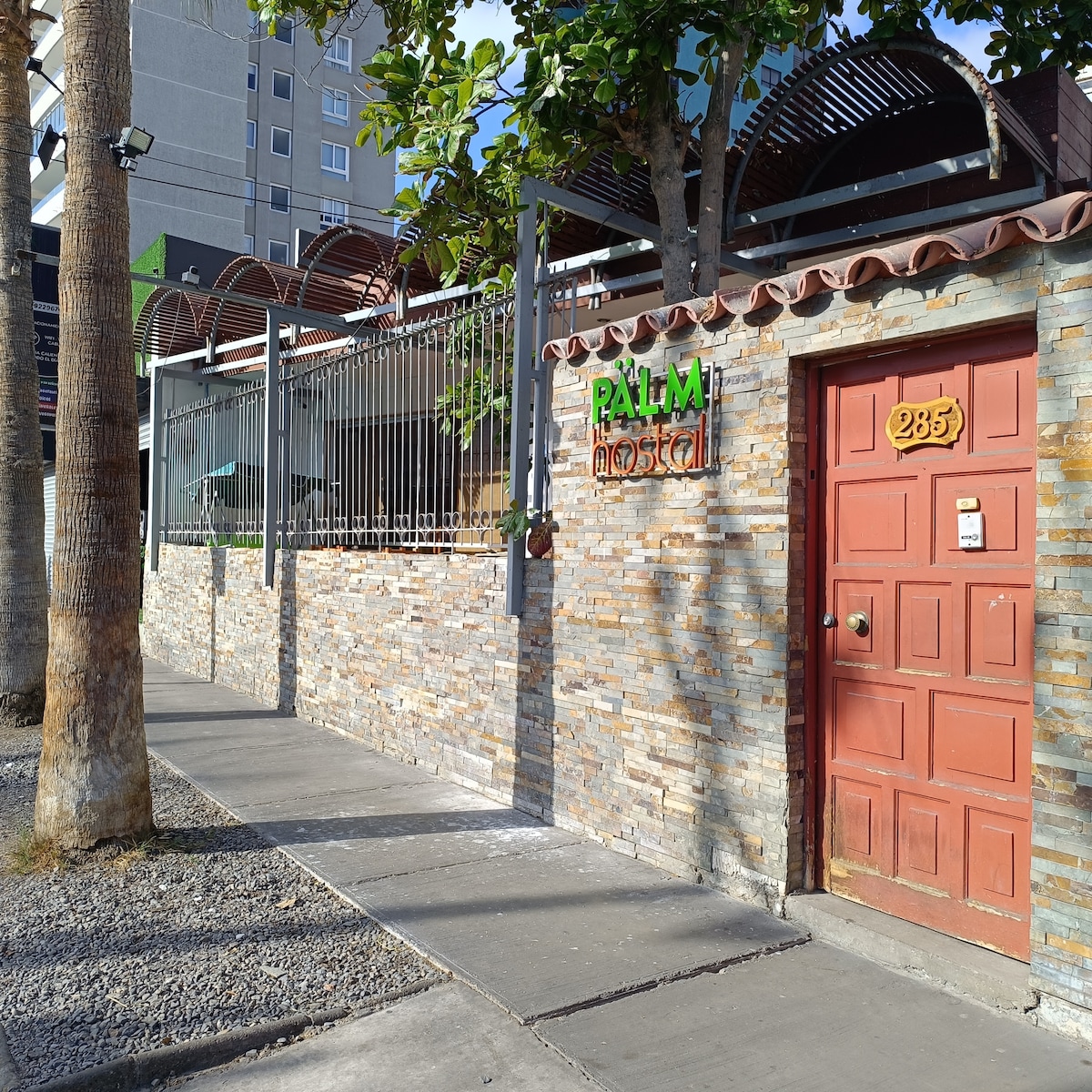 Palm Hostel, your accommodation steps from the beach - Bed and ...