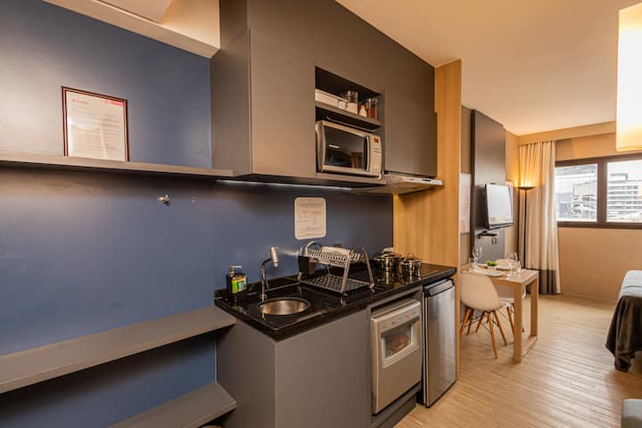 Aps - Studio De 26m² Próx Ao Centro Comercial! - Barueri