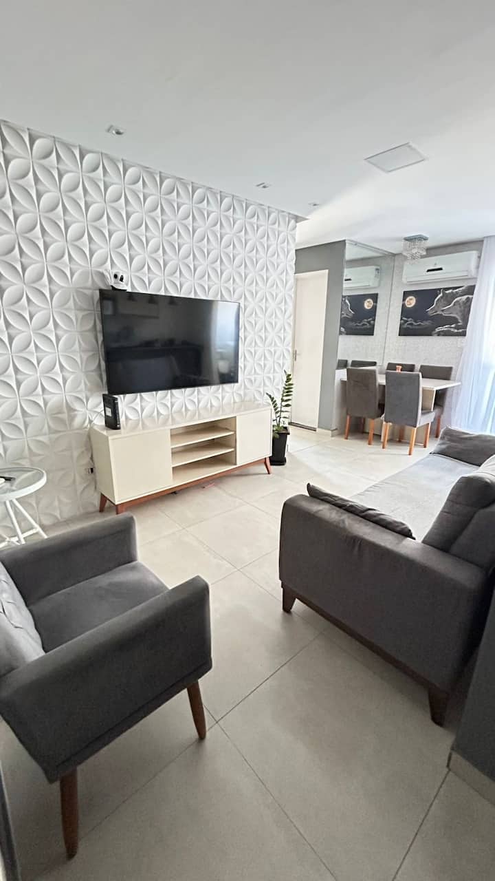 2 Dorm. | Lindo | Garagem | 10 Minutos Da Praia. - Guarujá