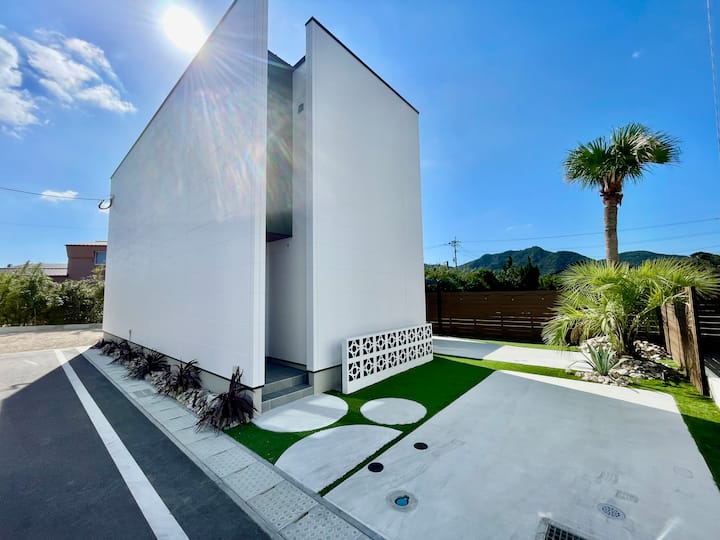 新築サウナ付リゾート 糸島・芥屋の森と海に囲まれた1棟貸邸宅/bbq・ゴルフ・家族旅行に最適 芥屋A - Itoshima