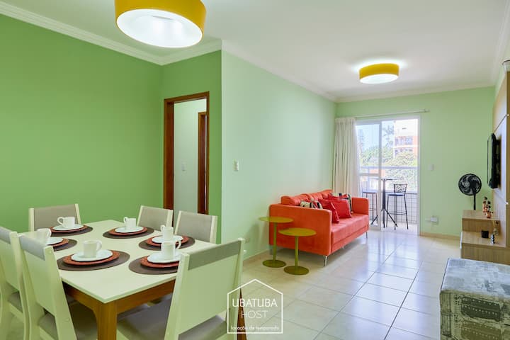 Itaguá 2qts Com Churrasqueira - Piscina - Ar - Uba - Ubatuba