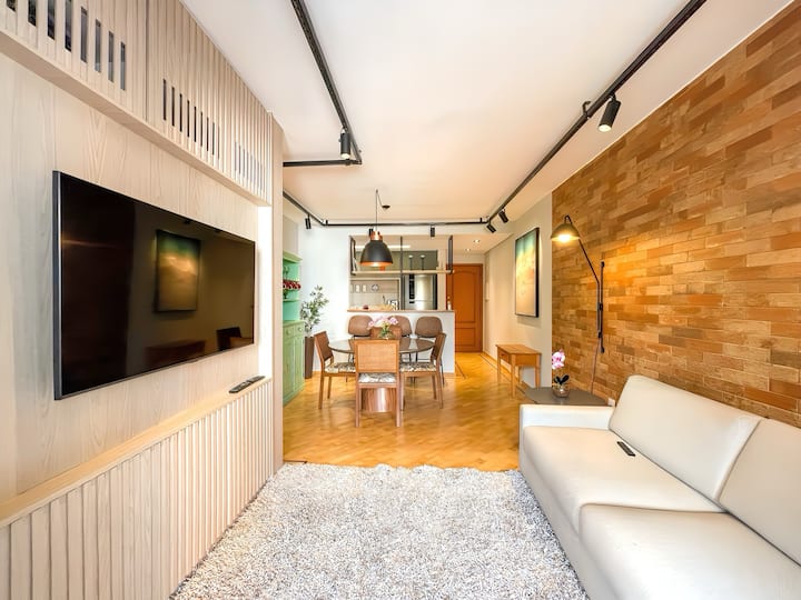 Novo! Apartamento Reformado - Design E Conforto - Brazil