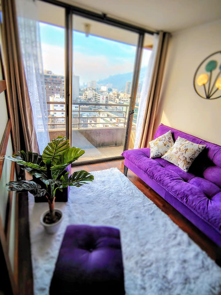 Bellas Artes 8,pasos Del Metro Y Barrio Lastarria - Santiago