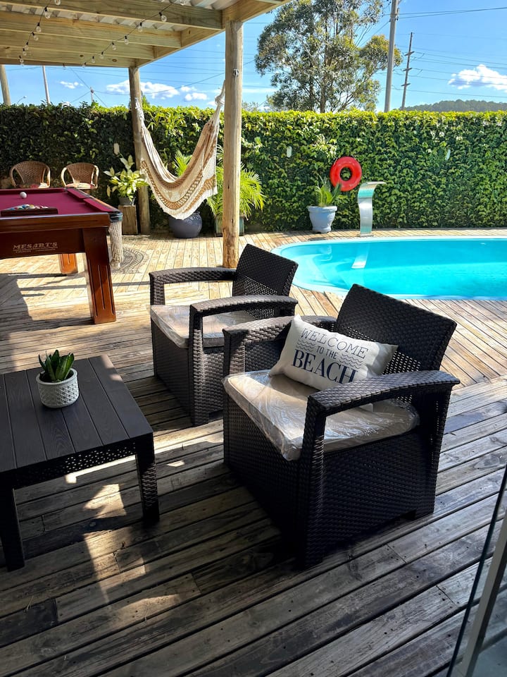 Large House With Gourmet Area And Pool - Capão da Canoa