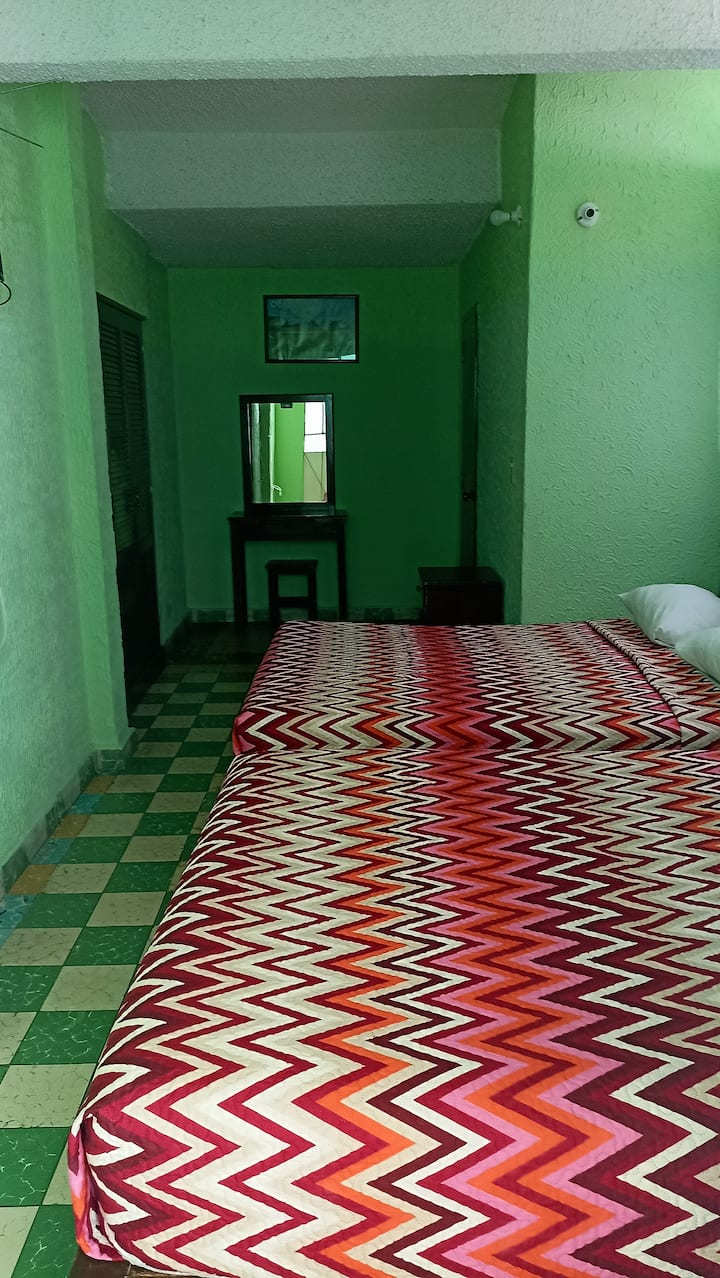 Hermosa Habitación De Dos Camas Matrimoniales - Oaxaca