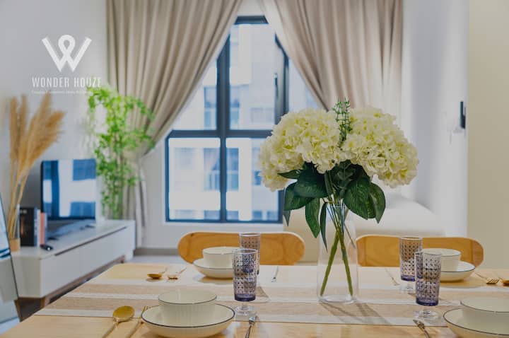 5-7pax Minimalist Stay| 15 Min To Ioi Puchong Mall - Puchong