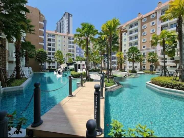 Sevenseas Cote D'azure 1bedroom Near Beach Jomtien - Pattaya