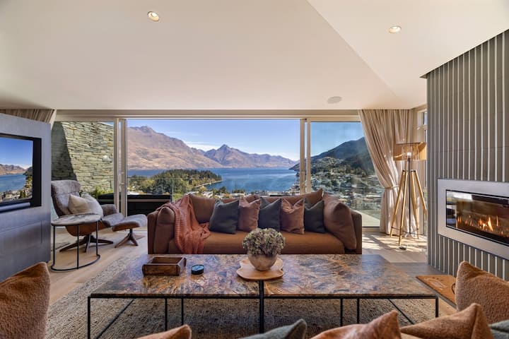 Luxury Away - Manaia Views-hottub-freeparking-bbq - Queenstown