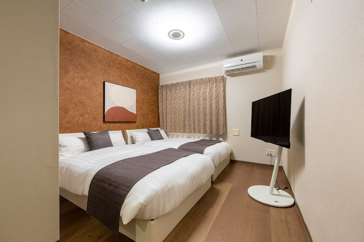 3 Guests/4 Lines / Tourist Access / Wi-fi / 202 - Roppongi