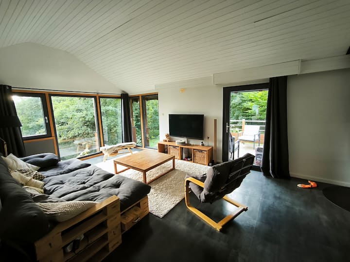 Maison Zen Et Nature Avec Jardin Clos Et Ruisseau - Orbey