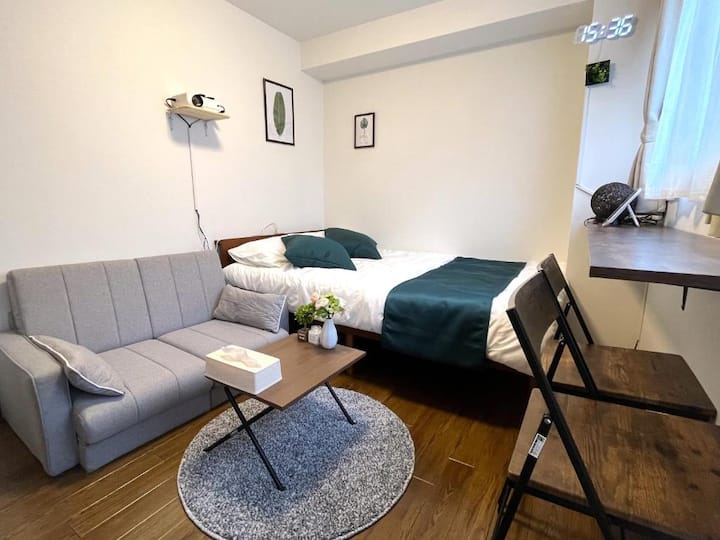 도톤보리신사이바시 지하철로 2분jr이마미야역 도보2분 4인 Ct403 - Osaka