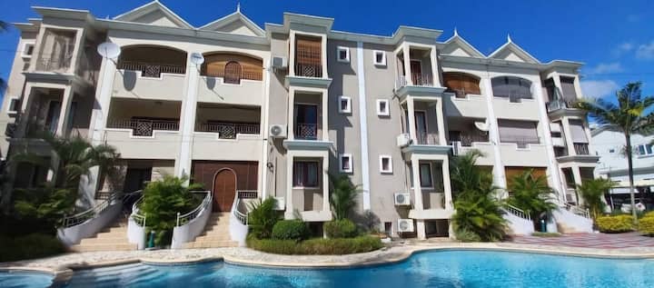 Residence Abrico - Coastal Escape (3 Br Appt) - Maurice