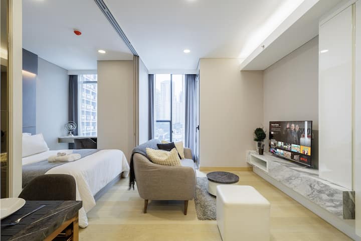 Modern Luxury Condo Center Of Bkk! 3 Min Walk Mrt - Bangkok