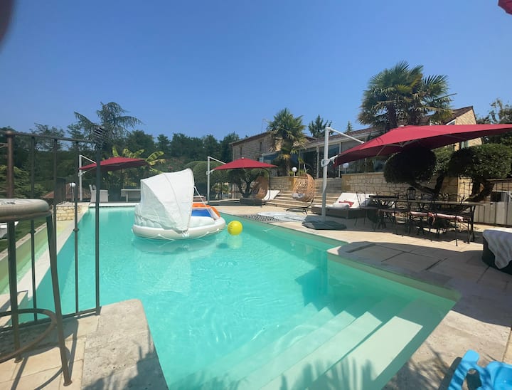 Gîte 6 Hôtes Rez De De Jardin Spa En Option - Sarlat-la-Canéda