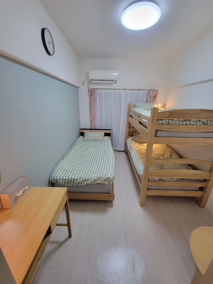 Sz House 텐진 중심부.관광과 쇼핑,최고의위치. 텐진 돈키호테 도보5분(숙박세 포함) - Fukuoka