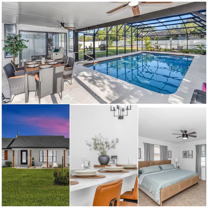 Luxury Pool Home Near Parks & Beach Great Location - Orange City, FL