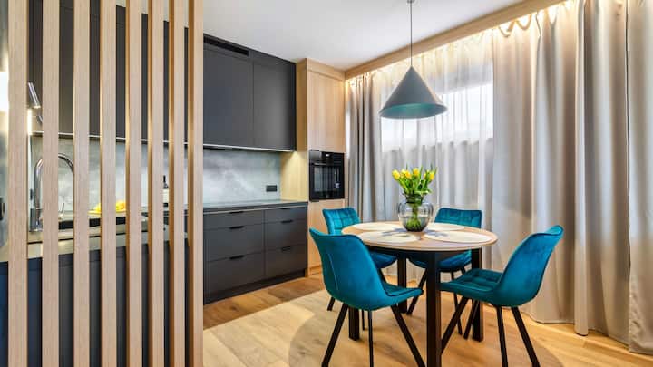 Przestronny Apartament Na Parterze Przy Porcie - Krynica Morska