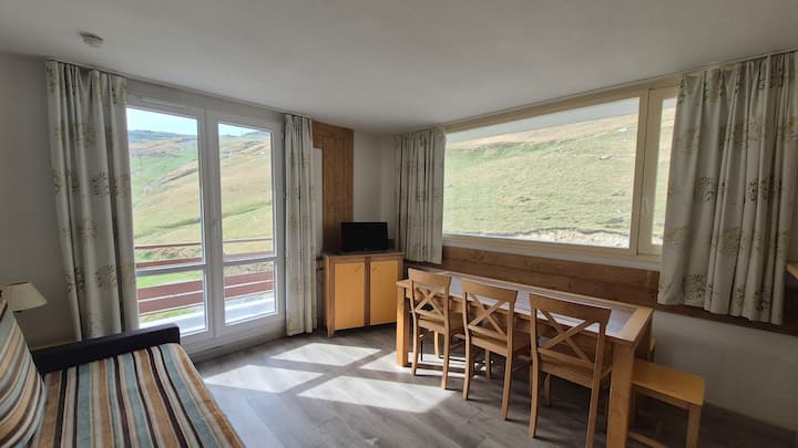 Appart Ski-in La Mongie, 8 Pers, Pied Des Pistes - La Mongie