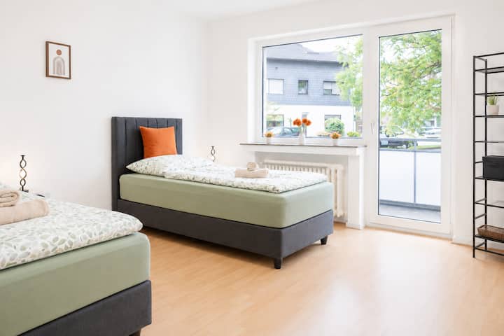Loft22-centro, Balcony, Moviepark, Parking - Oberhausen
