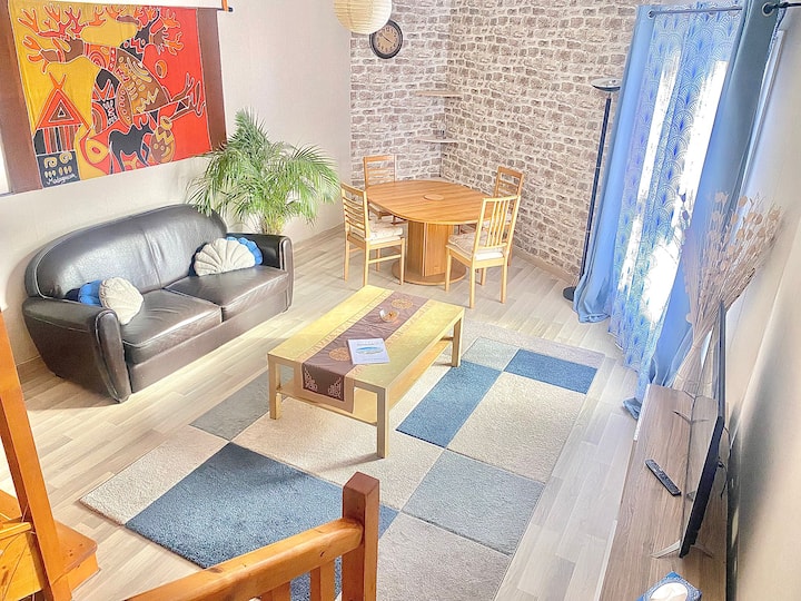 Grand Duplex - Centre - Parking - 4 Ch. - Lingerie - Rouen