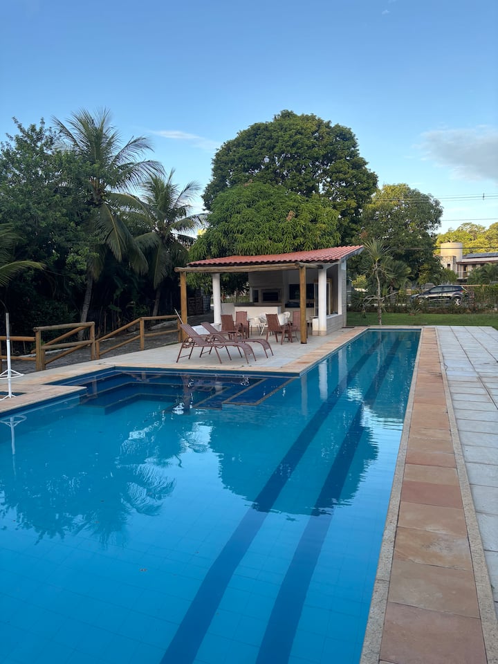 Casa Ampla No Condomínio Encontro Das ÁGuas - Lauro de Freitas