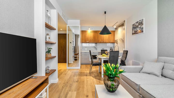 Piękny Apartament W Krynicy Morskiej Przy Porcie - Krynica Morska