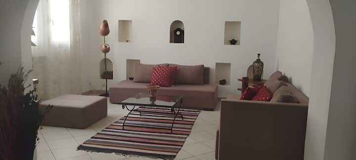 Maison Méditerranéenne Avec Piscine - Hammamet