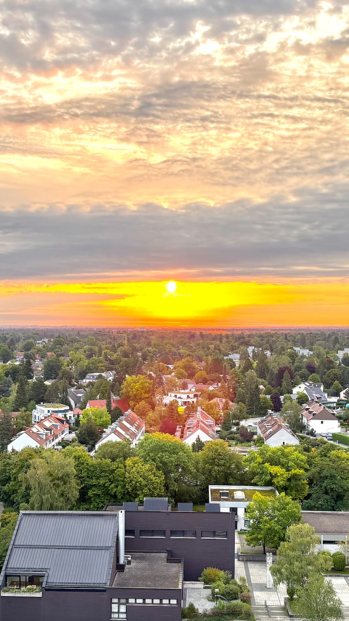 Moderne 70 M² Wohnung Mit Alpenblick Für 2-7 Gäste - München