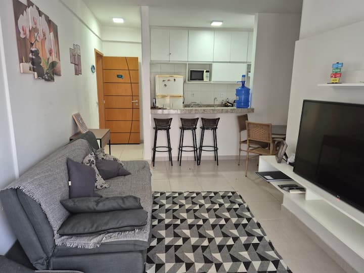 Apto 300 Metros Da Praia Em Até 6x Sem Juros - Ubatuba