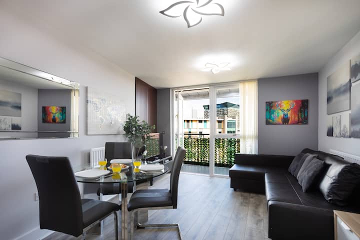 Vista Verde - Luxury City Penthouse 2br - Parking - Birmingham