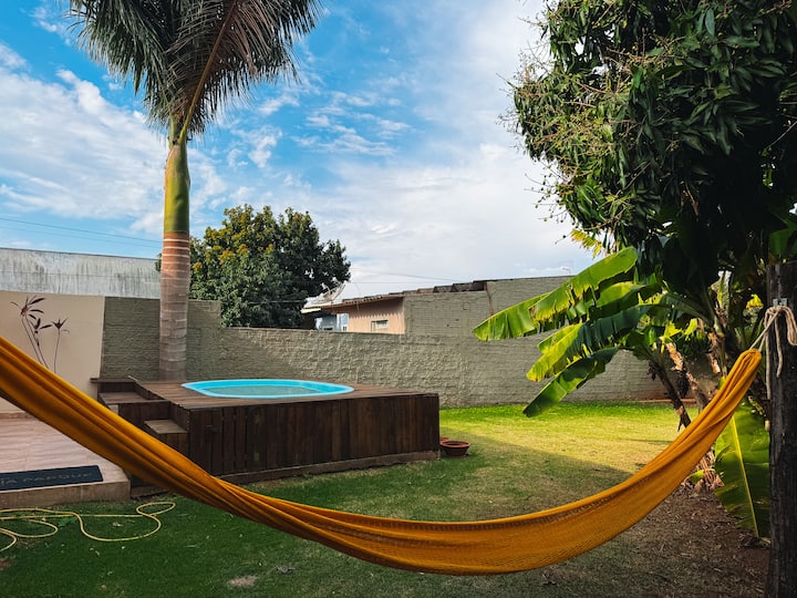 Casa Com Piscina No Coração De Bonito/ Até 12 Pess - Bonito