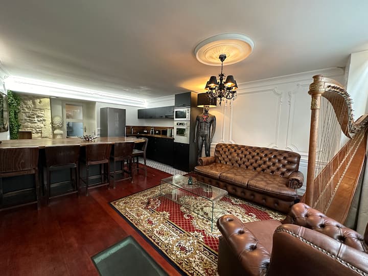 Apt 45 M² Hypercentre 2-4 Pers & Jacuzzi Terrasse - La Rochelle