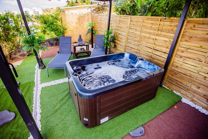 As Moonlight & Spa - 4 Pers - Vue Mer - Parking - Saint-Denis
