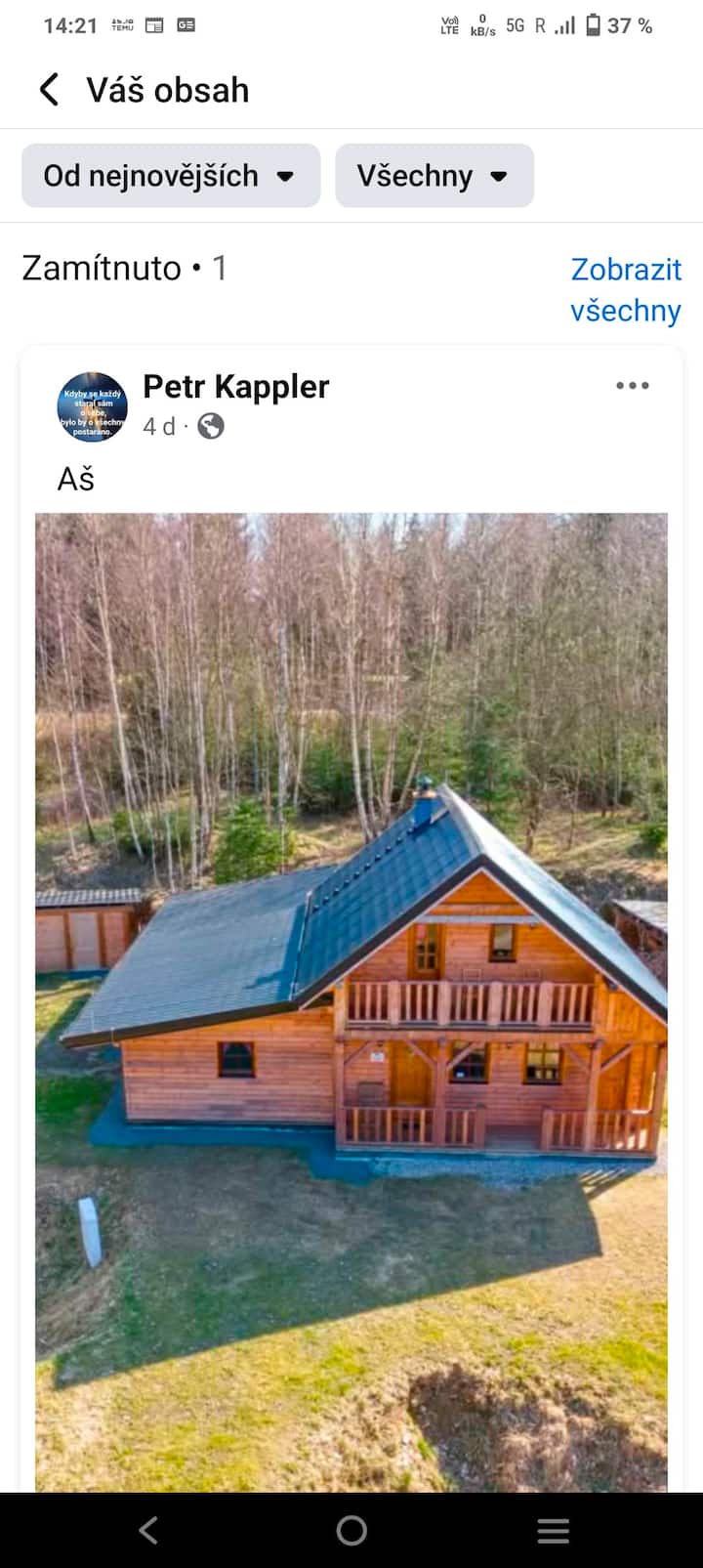 Vernéřov U Aše Roubenka
3ložnice11os Sauna,terasa. - Franzensbad