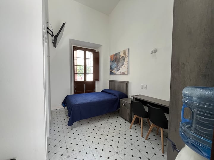 Gdl Downtown: Studio-private Bathroom And Kitchen - Guadalajara