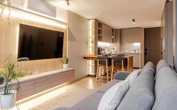 Dpto. Moderno En Las Condes-ideal Home Office - Vitacura