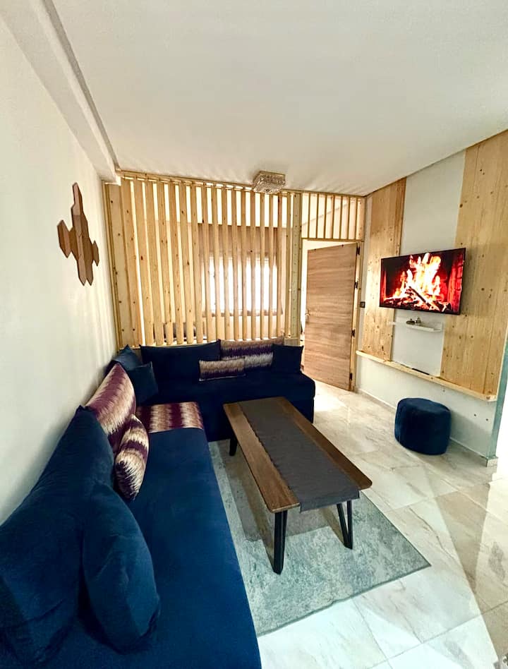 Appartement éQuipé Avec Balcon Et 2 Chambres - Casablanca