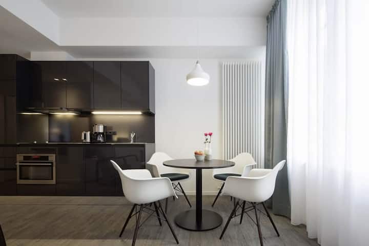 Erdgeschoss-innenstadtwohnung: Salzhof - Münster