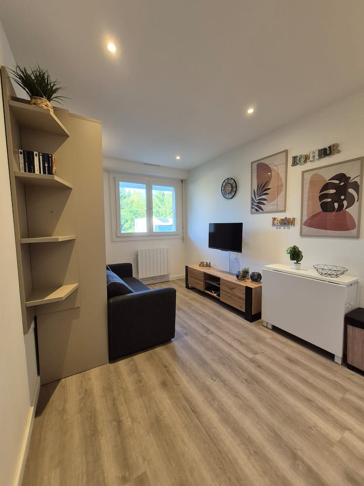 Studio Moderne Et Optimisé - Idéal Frontalier - Annemasse